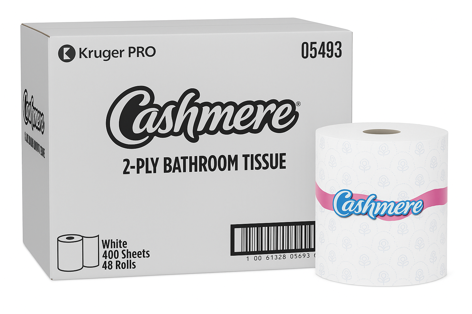 Cashmere® Premium Bathroom Tissue — 48 Rolls x 418 Sheets (05493)