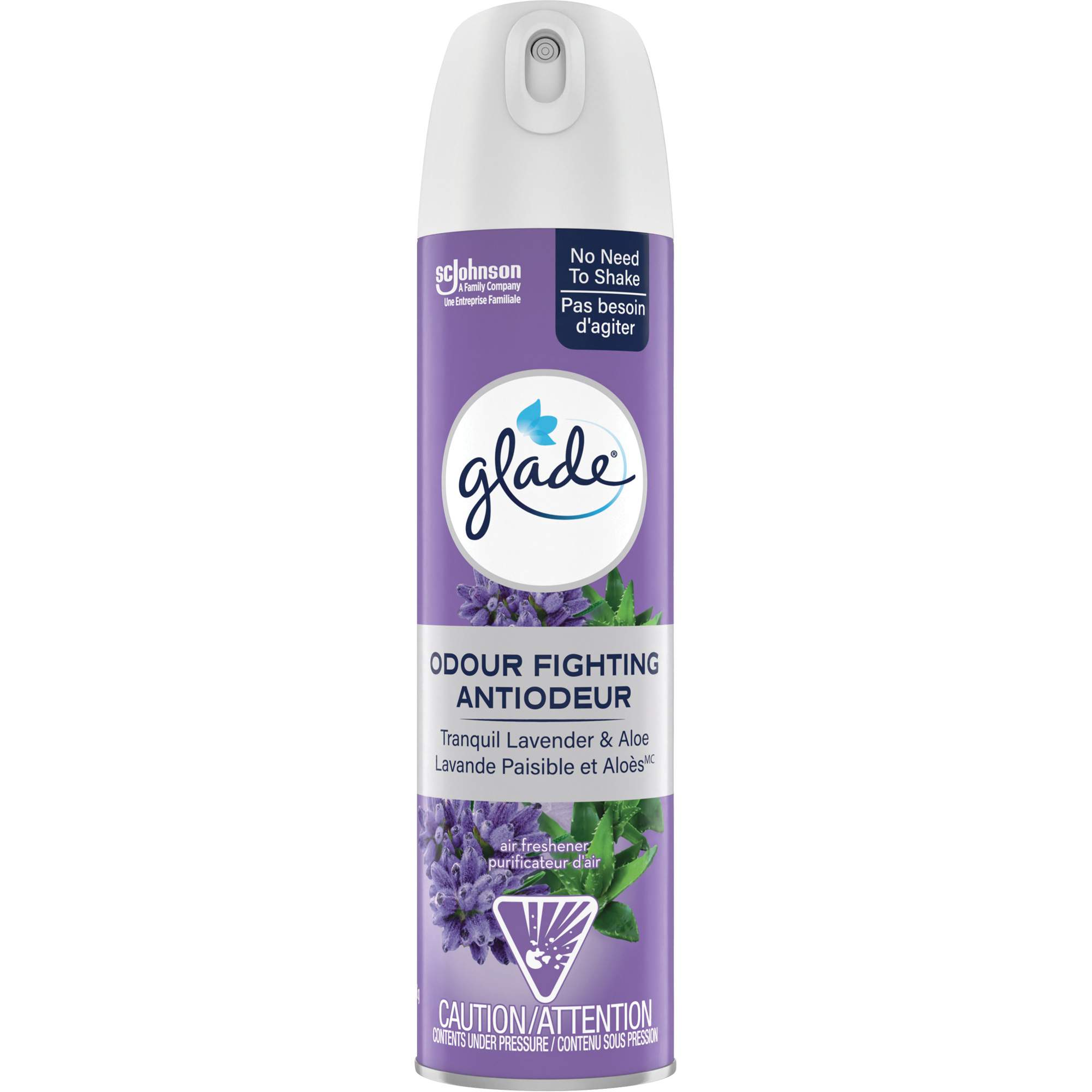 Glade Air Freshener, Tranquil Lavender & Aloe™, Aerosol Can, 226 g