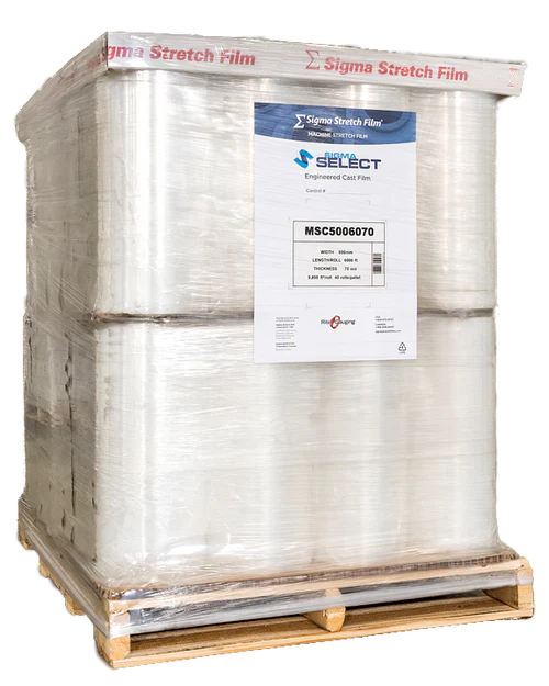 Summit - Film étirable pour machine à couler OSC - 19-11/16"x 9000' 50