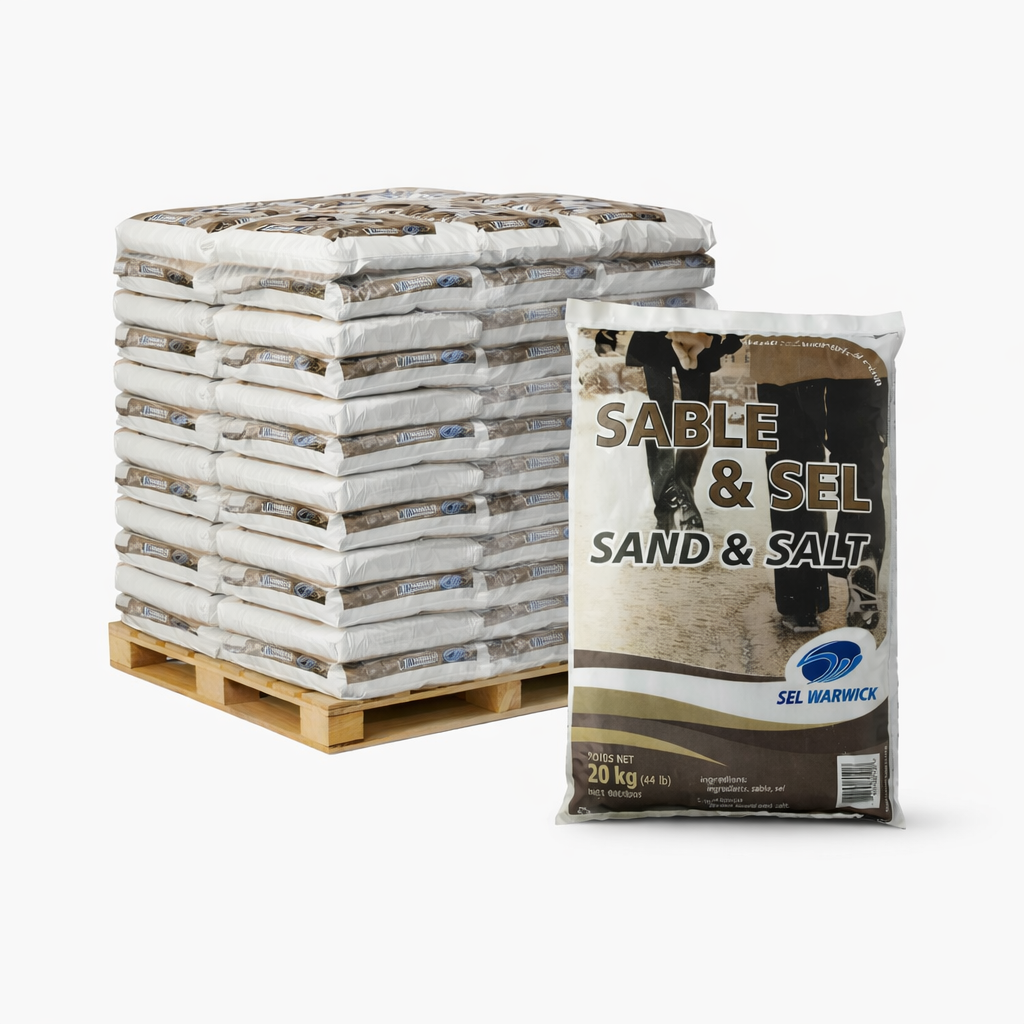 Sand & Salt Mix, 20 kg - Pallet of 63 Bags (605-20)