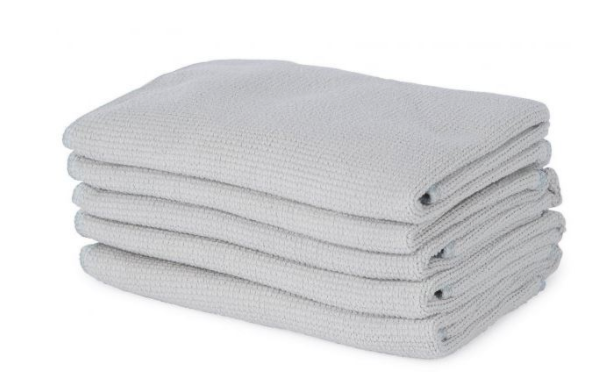 Ultrafibre™ 608 Grey Microfibre Cloth 12" x 12" (5-Pack)