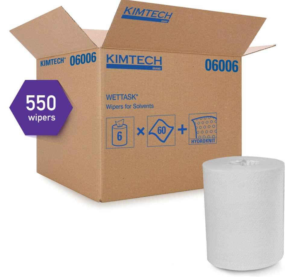 Kimtech™ WetTask™ 06006 - Wiper for solvents & detergent systems (2 x