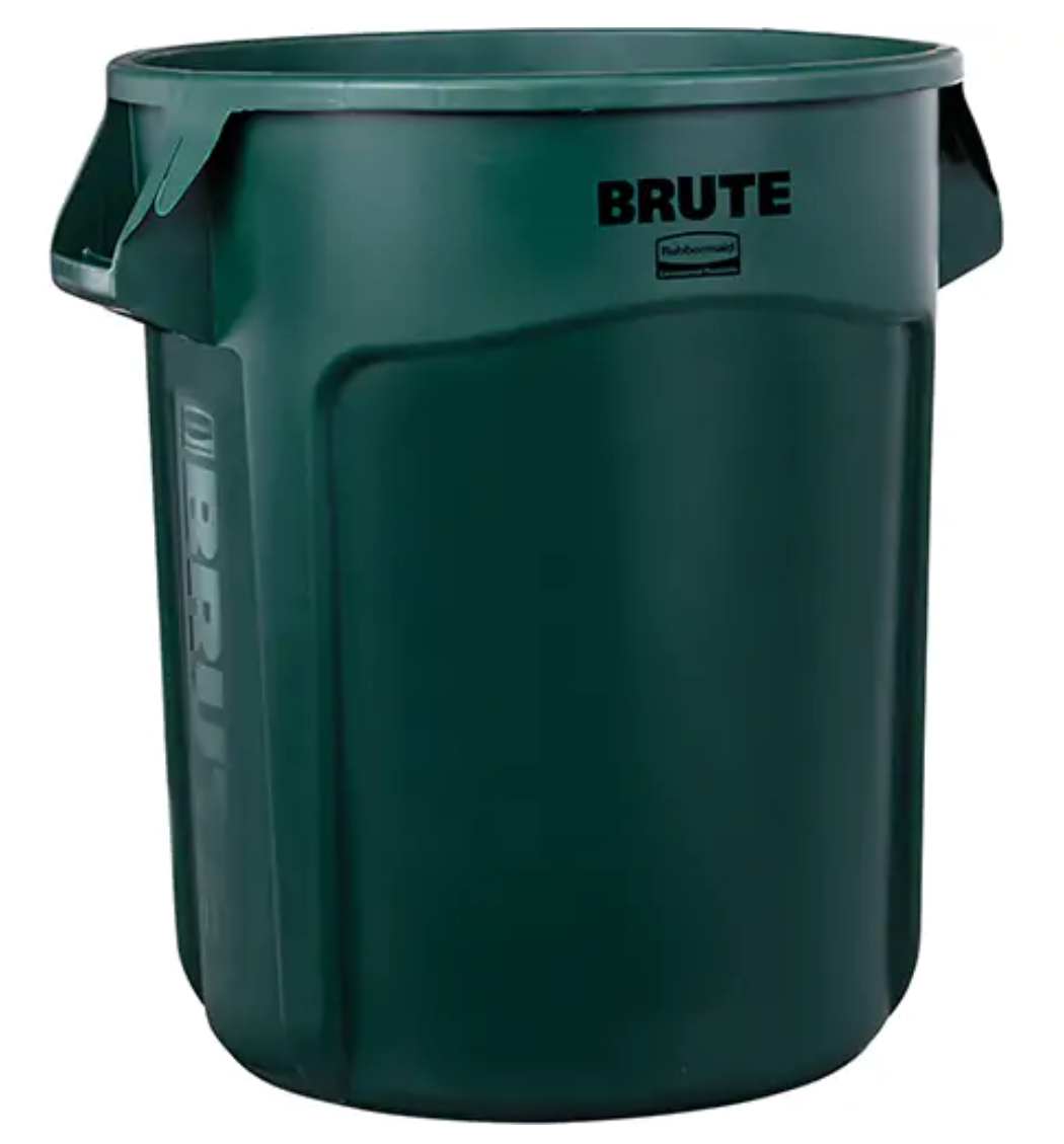 Vented Brute® Waste Container Plastic - 20 Gal.