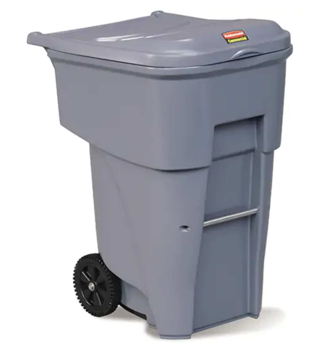 Brute® Polyethylene Roll Out Containers - 95 Gal.